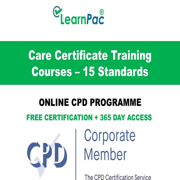 Care Certificate – 15 Standards – Online CPD Course – Oxbridge ...